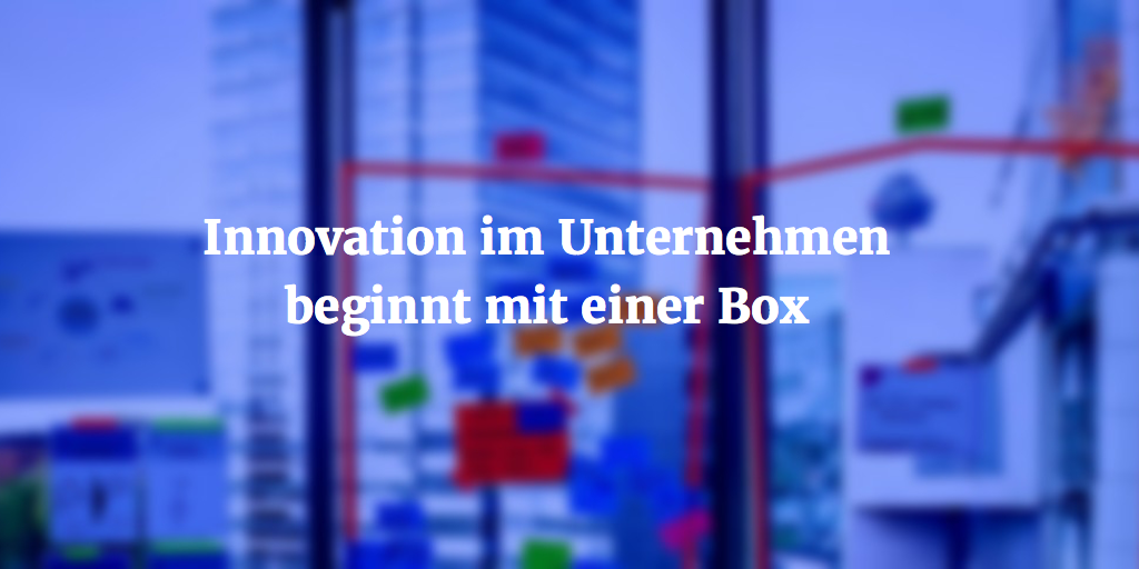 Innovation Kickbox - STARTPLATZ Edition
