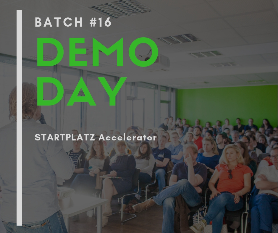 Demo Day STARTPLATZ Accelerator Batch #16