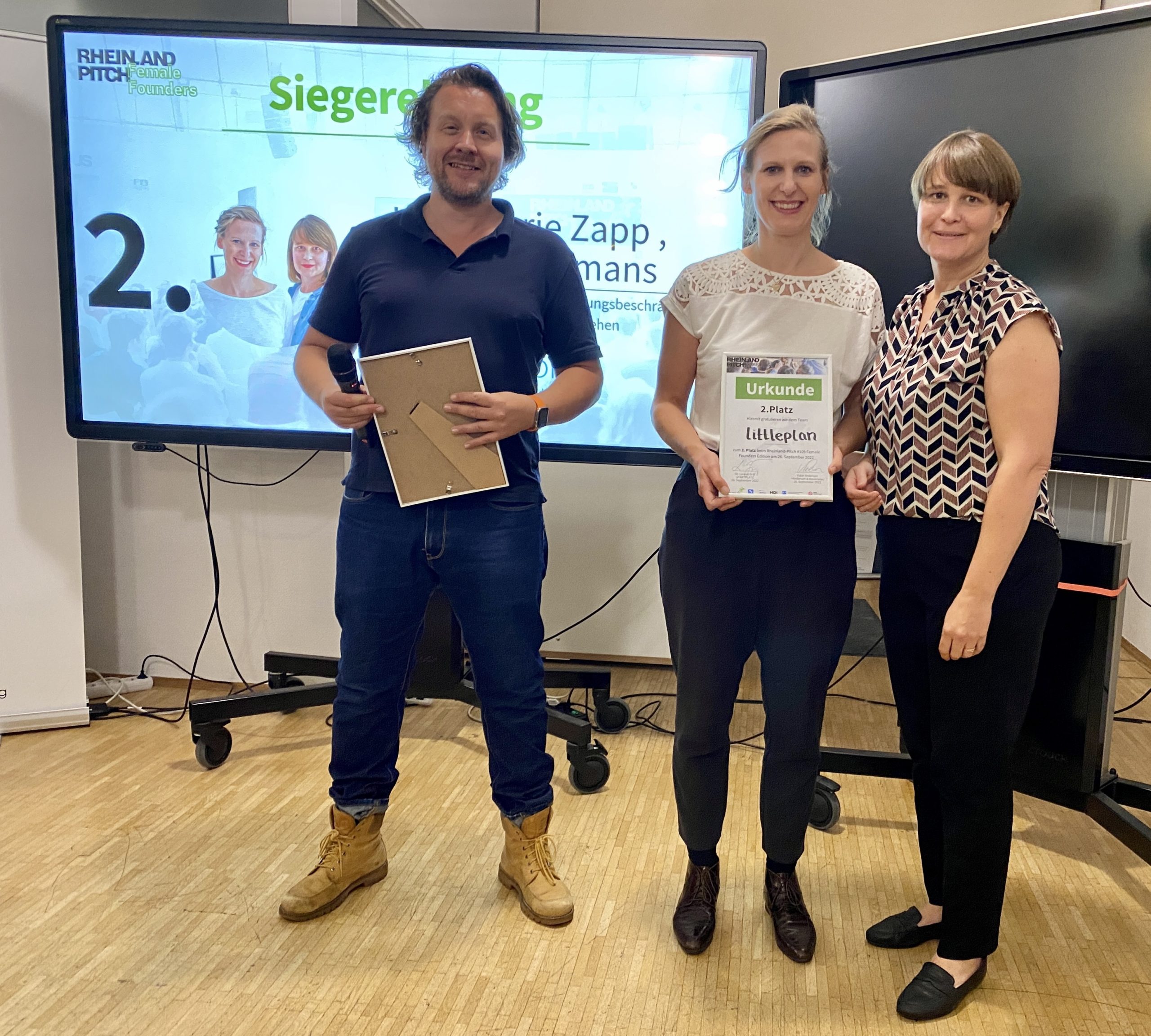 Rheinland- Pitch #109 Female Founders littleplan - STARTPLATZ